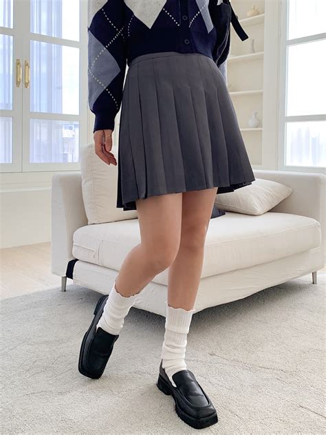 당당걸 1만2천장돌파 Made 빅사이즈 S 4xl 베이직 데일리 밴딩 테니스 스커트