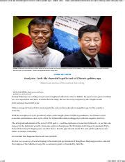 Analysis Jack Ma Downfall Spells End Of Chinas Golden Age Nikkei