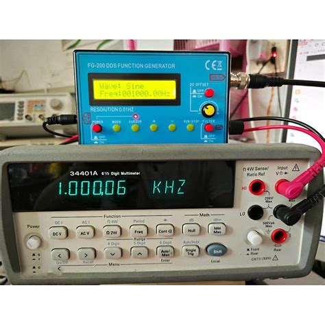 fg 200 dds function signal generator frequency counter 0 01hz 500khz