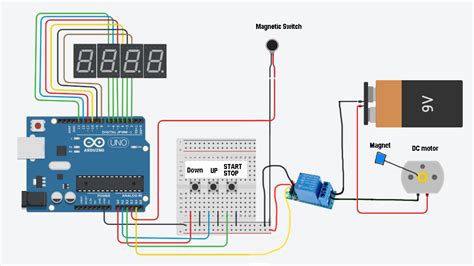 Winding Machine DC Motor Automatic Stop Relay Arduino Project Hub