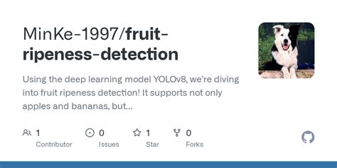 Github Minke 1997 Fruit Ripeness Detection Using The Deep Learning Model Yolov8 Were Diving