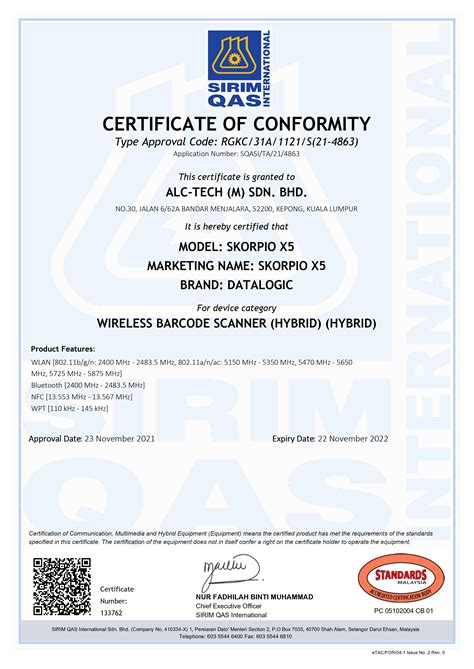 Importance And Procedures Of Sirim Certification 47 Off