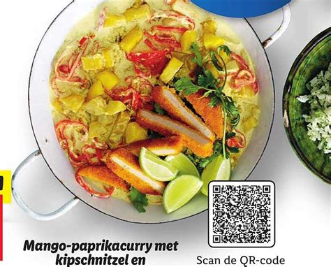 Mango Paprikacurry Met Kipschnitzel En Aanbieding Bij Lidl 1Folders Nl