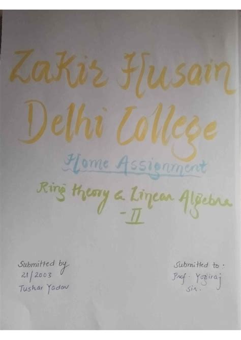 2003 Ring Assignment 563 Studocu