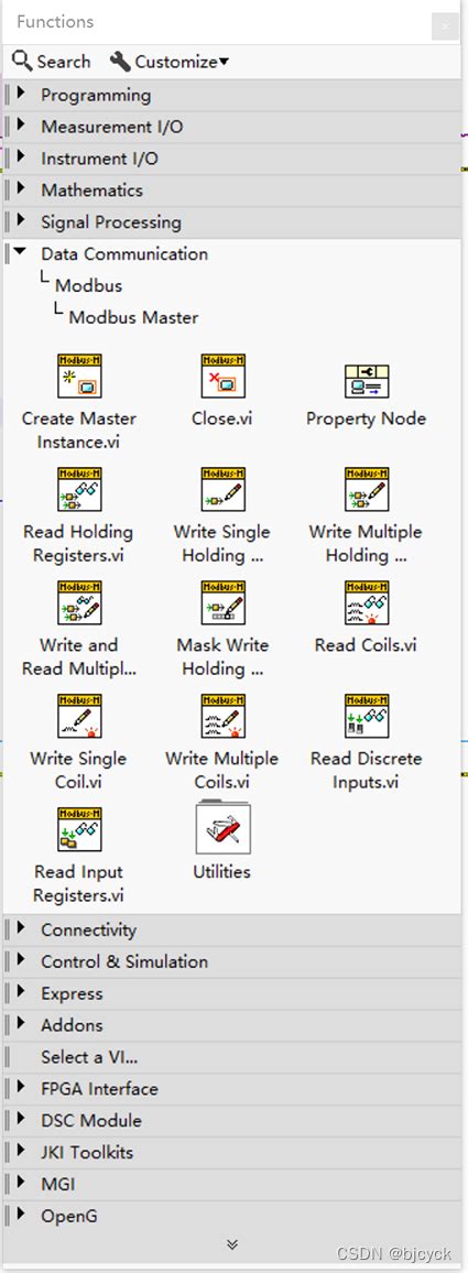 使用labview create master instance csdn博客