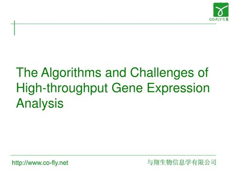 Ppt Analysis Of High Throughput Gene Expression Profiling Powerpoint Presentation Id3860420