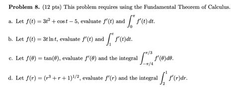 Solved Problem Pts This Problem Requires Using The Chegg Com