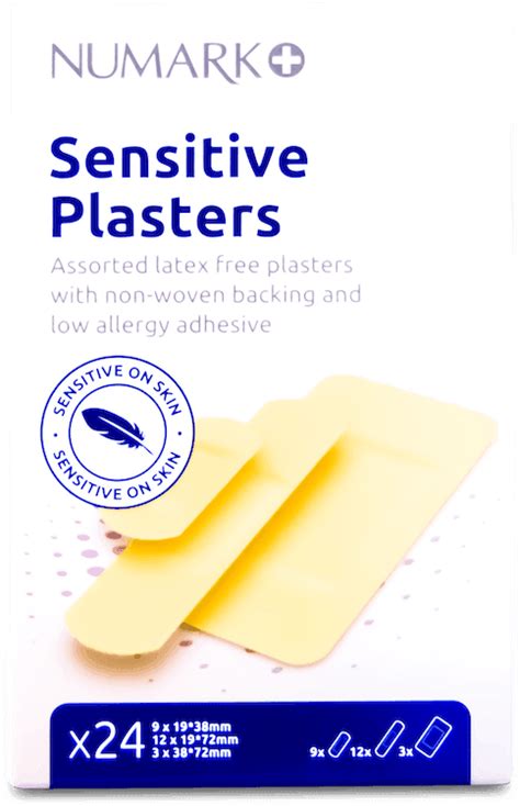 Buy Numark Sensitive Plasters 24 Pack Best Prices Online Uk Meds