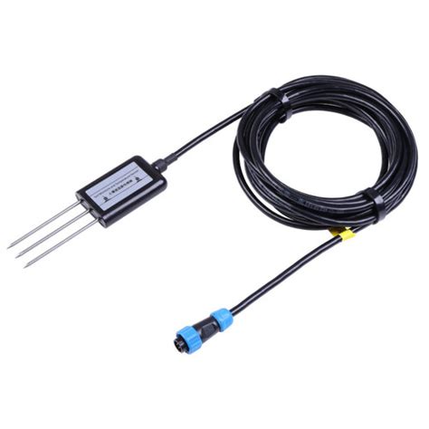 Jual Industrial Soil Moisture Temperature Sensor MODBUS RTU RS