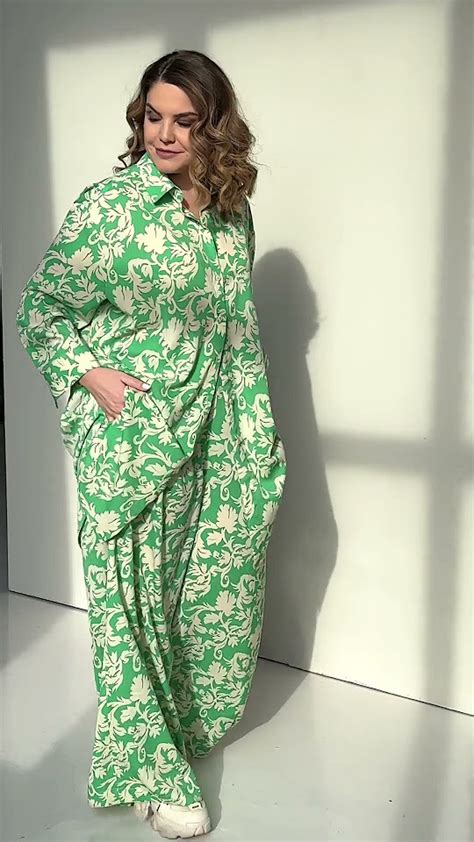 Оверсайз образ для девушек плюс-сайз - YouTube