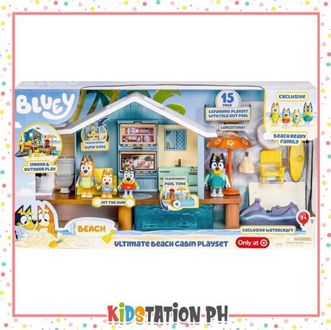 Bluey Ultimate Beach Cabin Playset Lazada PH