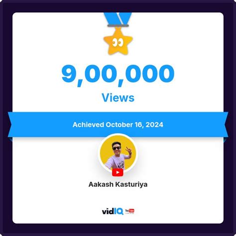 Aakash Kasturiya On Linkedin Youtube Milestone Grateful