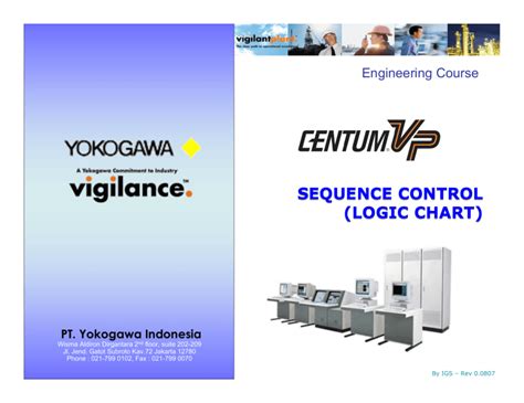 Sequence Control Logic Charts Yokogawa Engineering Course