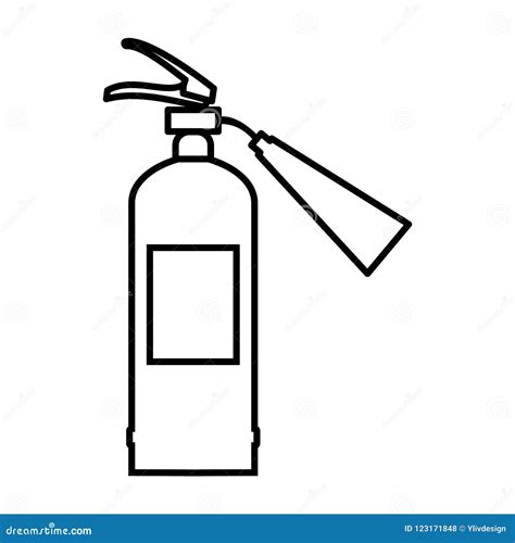 Fire Extinguisher Drawing At Amy Kugler Blog