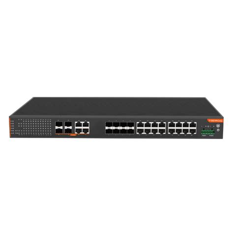28 Port Managed Industrial Poe Ethernet Switch Poe