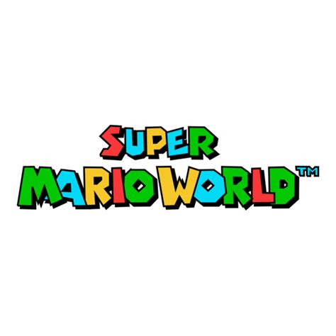 Super Mario World Logo Png Vector Eps Free Download