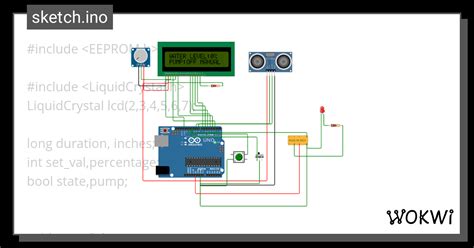 Water Level Controller Copy Wokwi Esp32 Stm32 Arduino Simulator