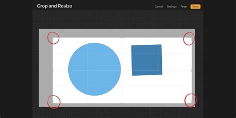 how to crop in procreate easily with example images
