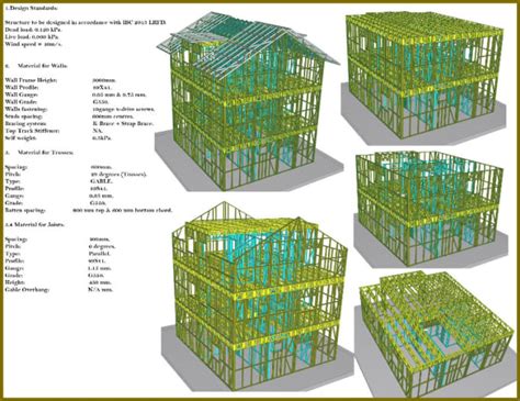 Design Of Light Gauge Steel Structure Framecad By Tayyabghumman Fiverr