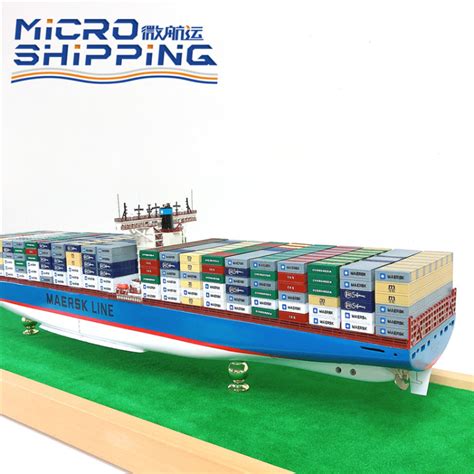 Maersk Container Ship Model Kit