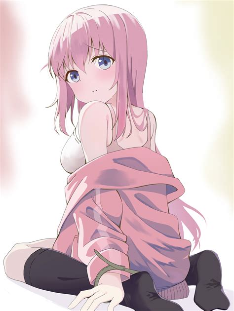 Gotou Hitori Bocchi The Rock Drawn By Soha Sirohase Danbooru