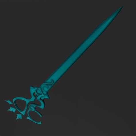 Artstation League Of Legends Gwens Scissors 3d Model Stylized