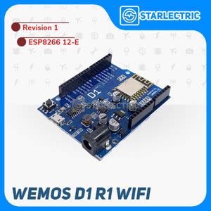 Jual WeMos D1 R1 Wifi ESP8266 NodeMCU ESP 12E UNO Based Shield 8266 Kota Palembang Rinocher