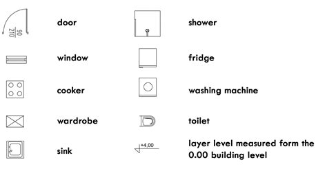 House Floor Plan Symbols Image To U