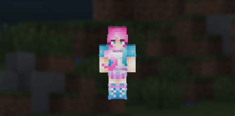 Скин «Девушка для Майнкрафт андроид