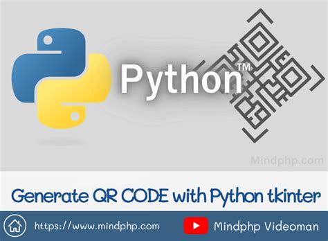 generate qr code with python tkinter
