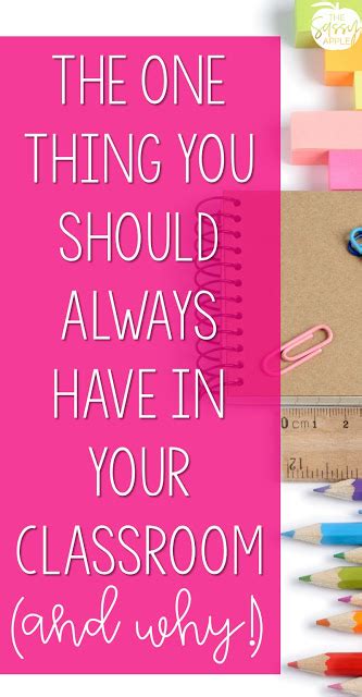 One Thing You Should Always Keep In Your Classroom Artofit