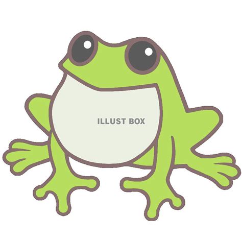 無料イラスト カエル