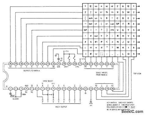 Unveiling The Inner Workings Of A PC Keyboard A Detailed Circuit Diagram