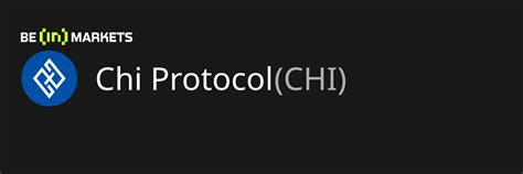 Chi Protocol Chi 價格、市值、圖表和基本面資訊 Beincrypto