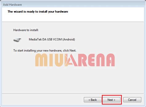 Cara Install MTK USB VCOM Driver Android Pada Laptop PC Windows