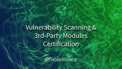 César Díaz On Linkedin Vulnerability Scanning And 3rd Party Modules Certification In N Solid [8 10]…