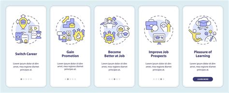 Premium Vector Walkthrough Mooc With Linear Icons Concept