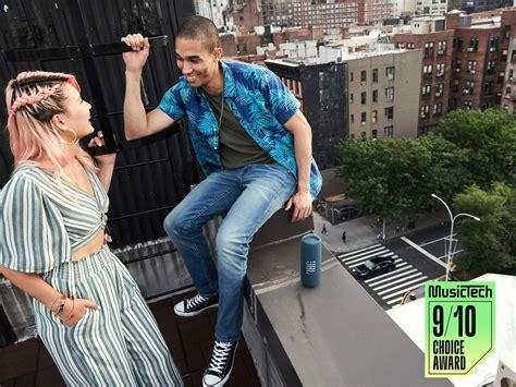 JBL Flip Portable Waterproof Speaker Review Punchy Playback By The Pool And Even When You