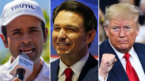 Trump Tastes Victory In Iowa As Desantis Scores Second And Ramaswamy
