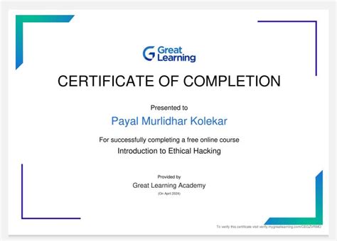 Payal Kolekar On Linkedin Greatlearningacademy Greatlearning Glacertificate