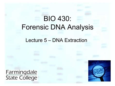 Ppt Bio 430 Forensic Dna Analysis Powerpoint Presentation Free