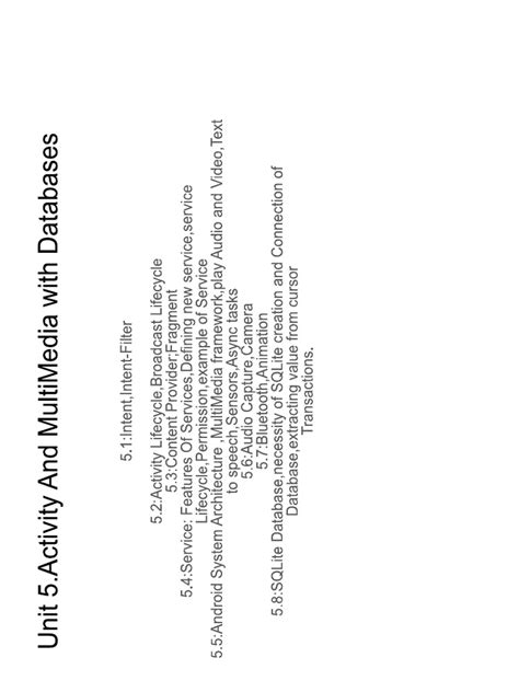 Unit 5 Multimedia Database Pdf