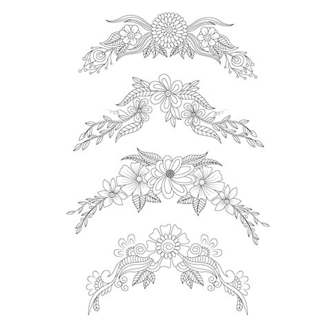 Pagina 10 Kleurplaat Bloemen Afbeeldingen Gratis Downloaden Op Freepik