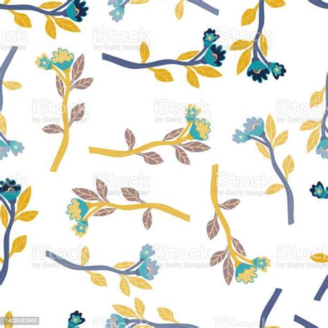 추상적인 꽃 이음새가 없는 무늬 창조적 인 꽃 벽지 순진한 예술 스타일 0명에 대한 스톡 벡터 아트 및 기타 이미지 0명 귀여운 그래픽 프린트 Istock