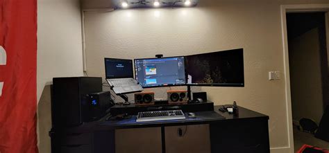 My New Desk Setup R Thinkpad