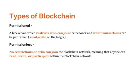 Permissonless And Permissioned Blockchain Ppt Permissonless And Permissioned Blockchain Ppt