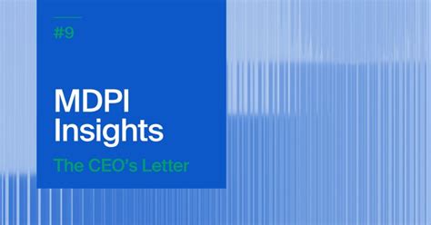 Mdpi On Linkedin Mdpi Insights The Ceos Letter 9 Romania