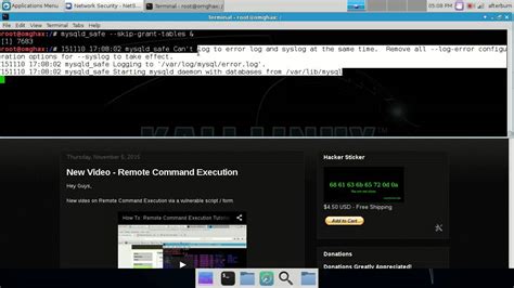 How To Reset Linux Mysql Root User Password Netsecnow Kali Linux 20