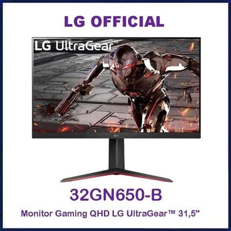Jual Monitor Gaming Qhd Lg Ultragear Dengan Hz Mbr Milidetik Jakarta Barat