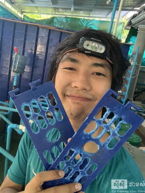 លោក ទិត្យា យកក្តាមថ្មពីអ្នកនេសាទមកបំប៉នដោយប្រើបច្ចេកវិទ្យាមុននឹងលក់ទៅទីផ្សារ សុីសុីថាមស៍
